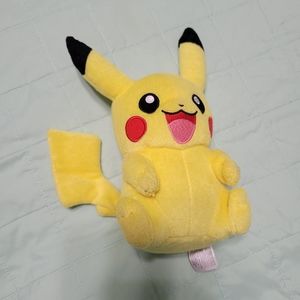 Hasbro | Toys | Pika Pika Pokmon Pikachu Plush Stuffed Animal | Poshmark